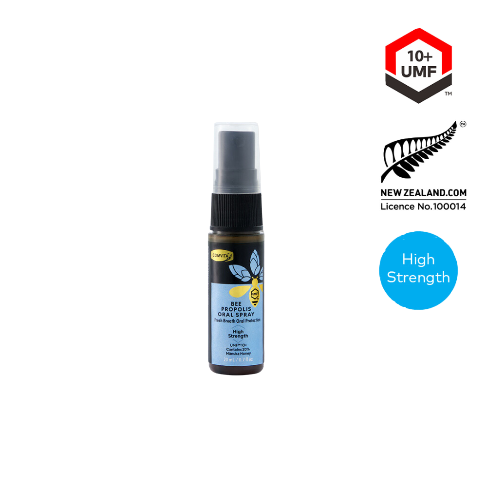 Bee Propolis Oral Spray High Strength (20ml) – Comvita Singapore